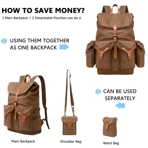 G-Favor | Bags | Gfavor Travel Backpack For Men 5l Extra Large Backpack ...